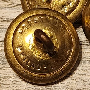 Choice - Set of 4 US Eagle Brass Buttons - Horstmann - Philadelphia - Etsy