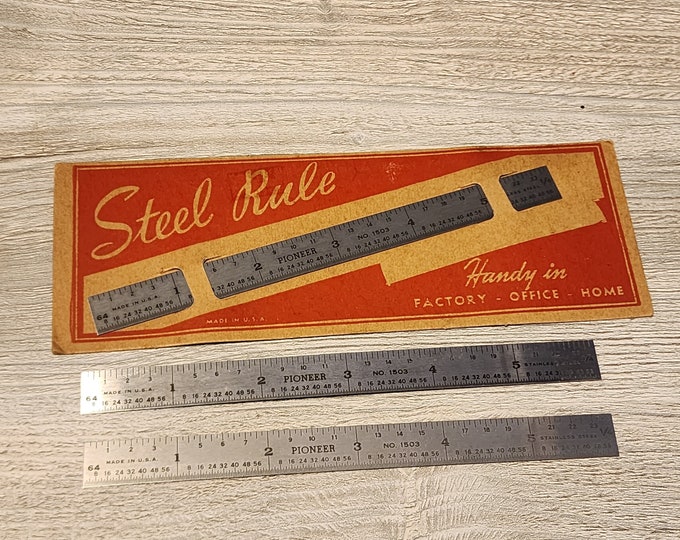 6 Inch Metal Ruler Thin Flat NXVX Metal Ruler Set - 2 Pack Stainless ...
