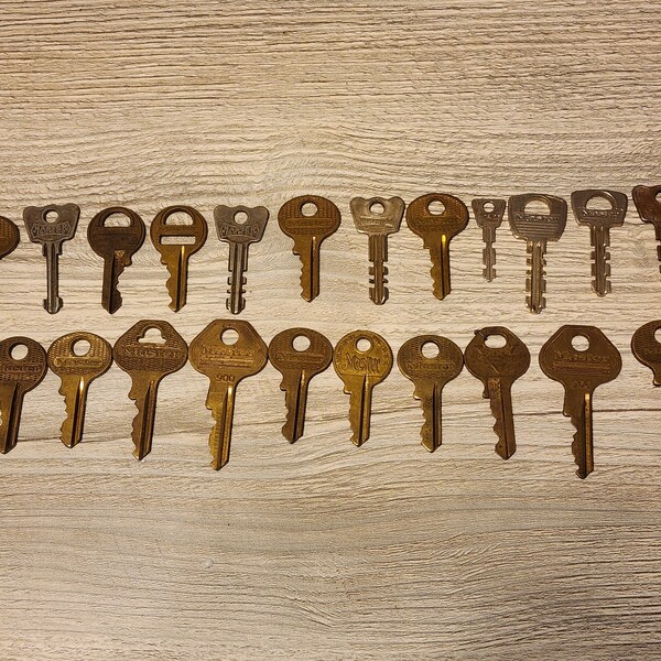Vintage Lock and Key - Etsy
