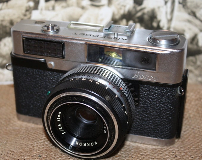 Anscoset 35mm Camera by Ansco - Etsy