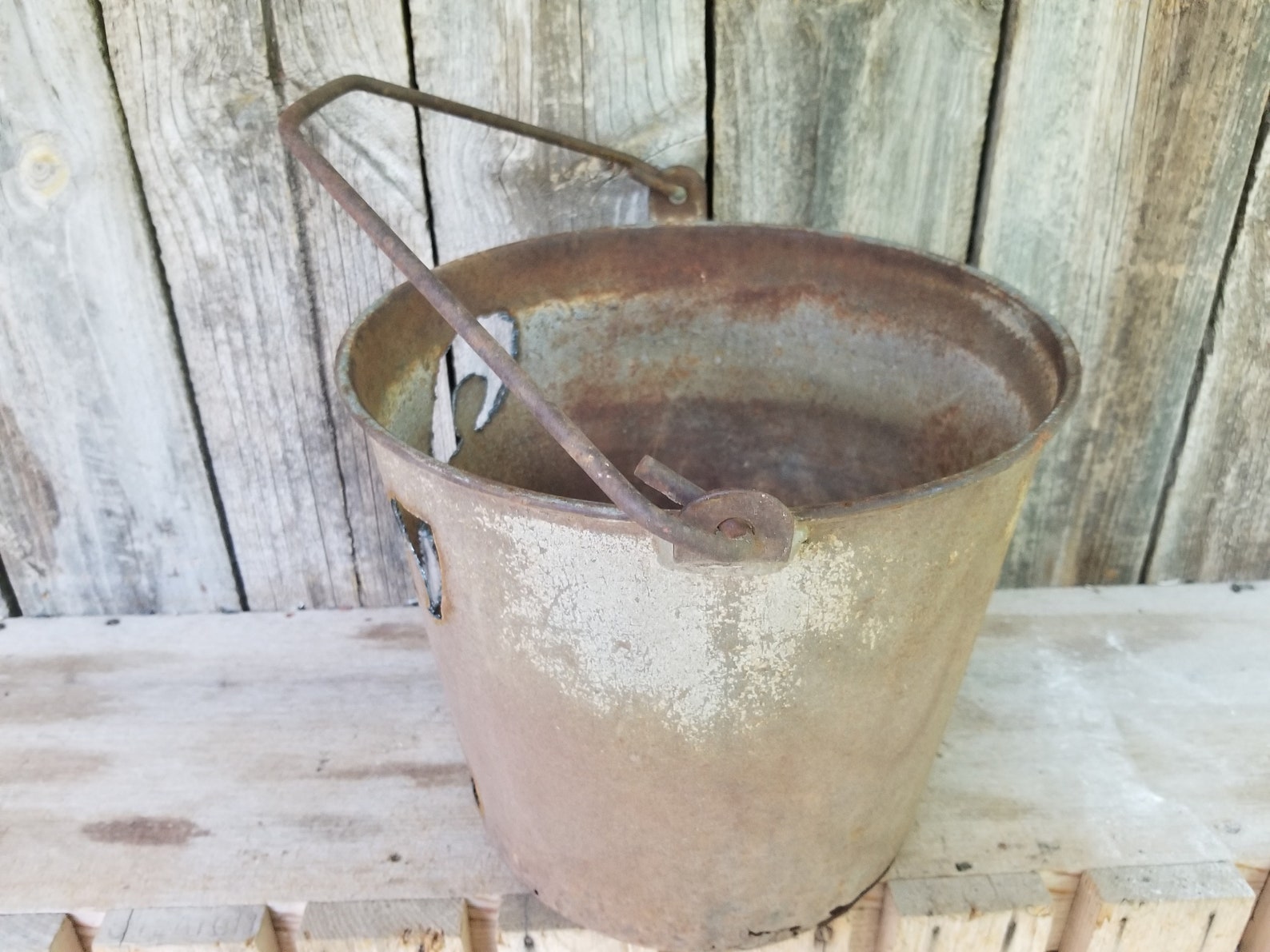 Halloween Metal Bucket Fall Decor Jack-o-lantern Halloween - Etsy
