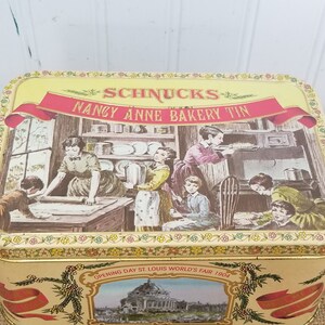 Vintage Schnucks Nancy Anne Bakery Tin St. Louis Item - Etsy