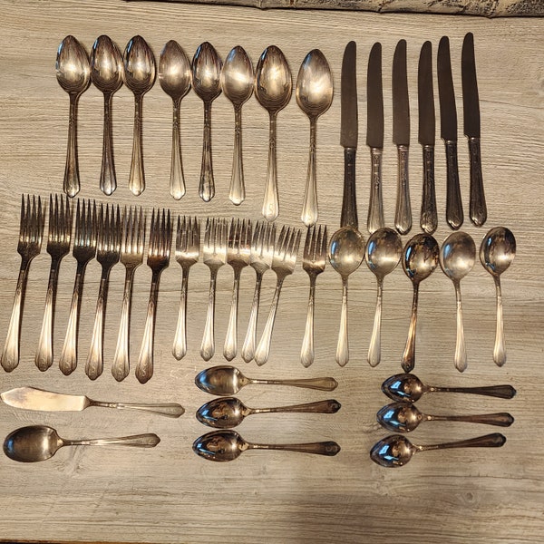 Oneida Community Tudor Plate Flatware - Etsy