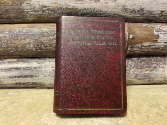 Metal Playing Card Holder Advertising Chiles Tractor and - Etsy
