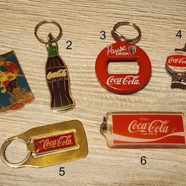 Coca Cola Keychain - Etsy