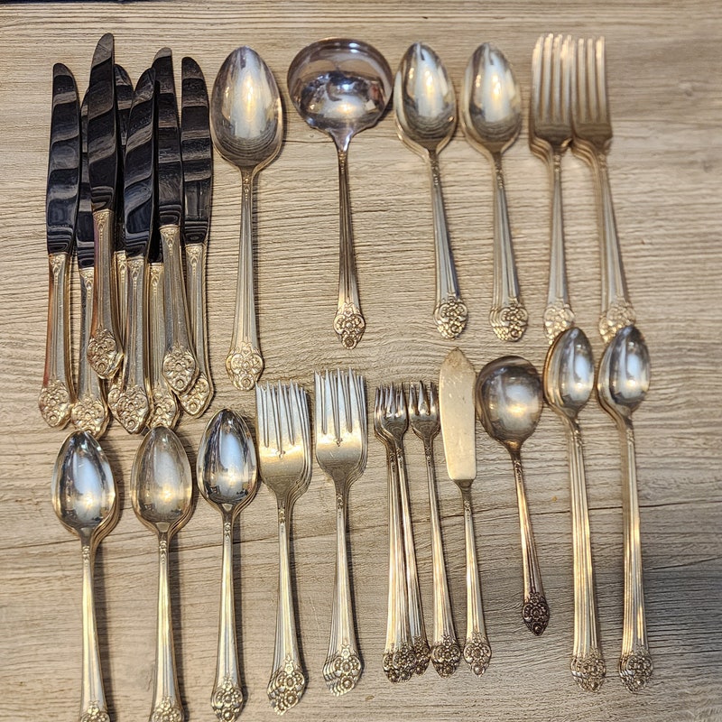 Silverplate Flatware - Etsy