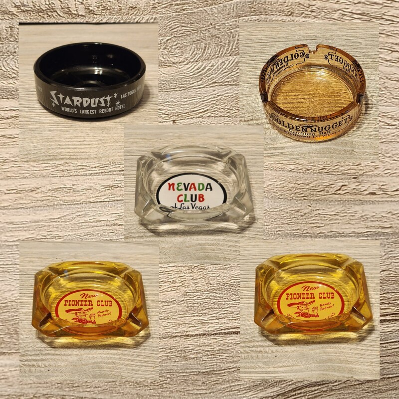 Las Vegas Ashtrays - Etsy