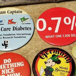 Pinback Buttons Pins Badges Set of 24 Item 4004-4 - Etsy