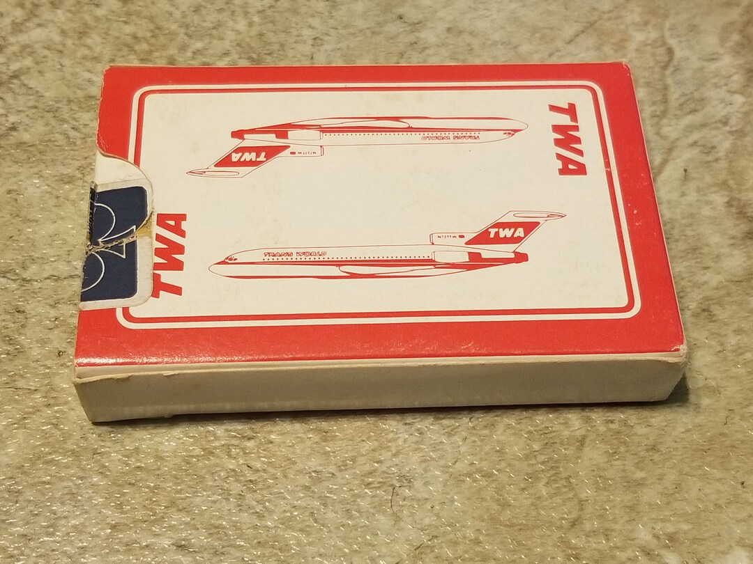 Playing Cards TWA the US Playing Card Co. Item 5067-6 - Etsy