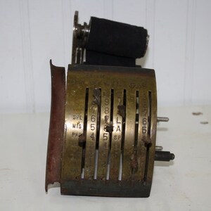 Part of an Oil and Gas Receipt Machine - Item #2342 - Etsy