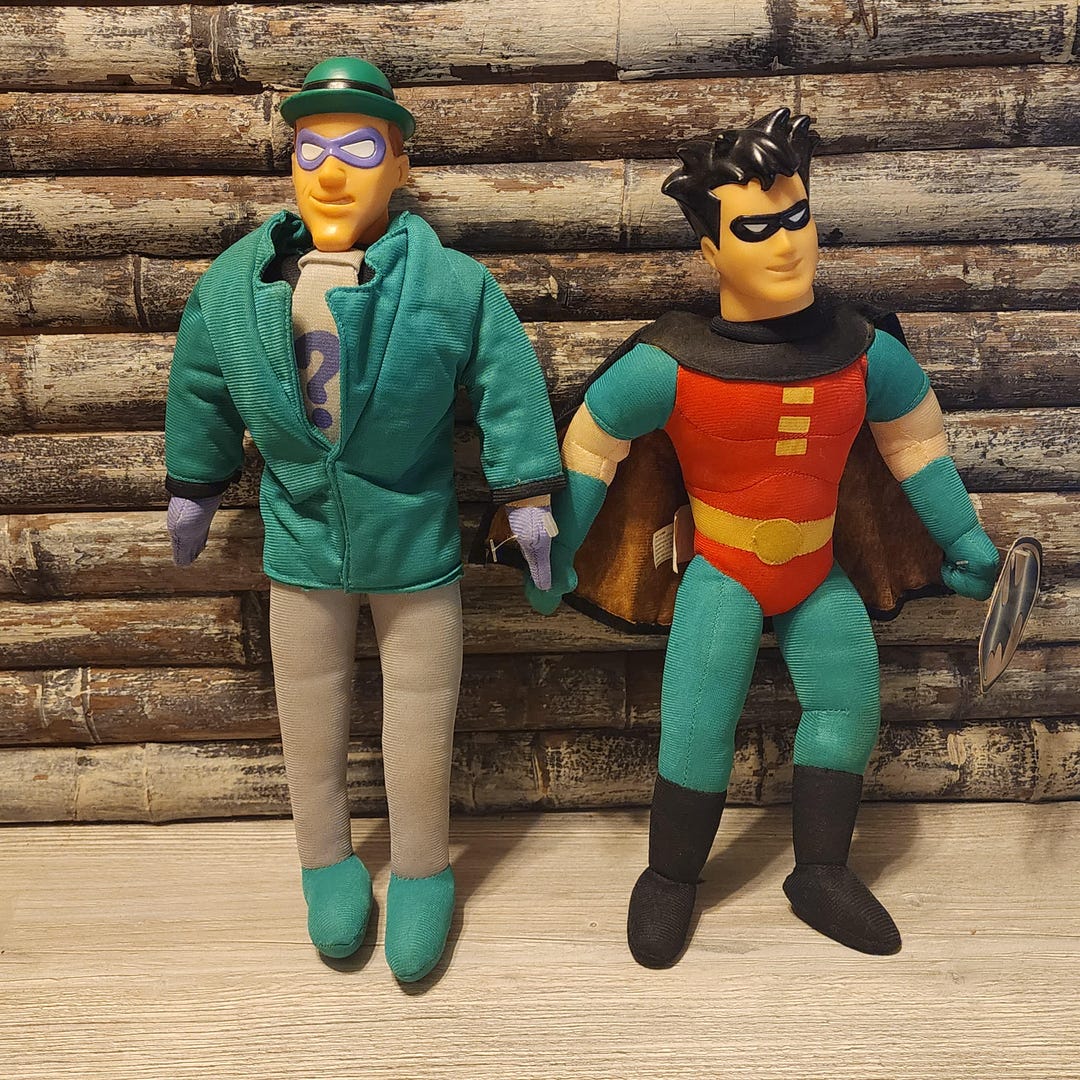 Choice Batman Series Plush Character Riddler Robin Play by Play Toys - Etsy