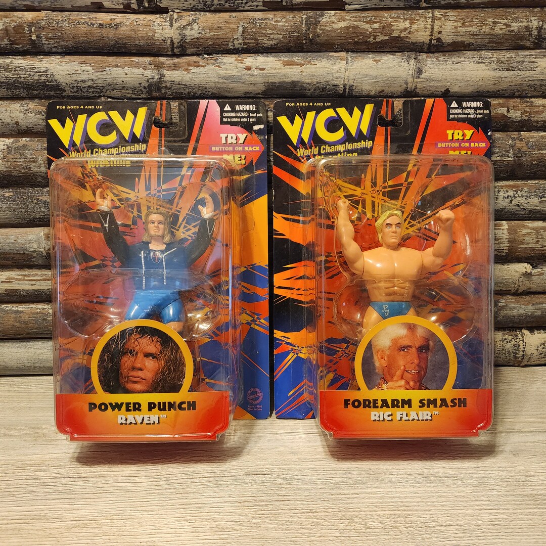 Choice - WCW Action Figure - Power Punch Raven - Forearm Smash Ric ...