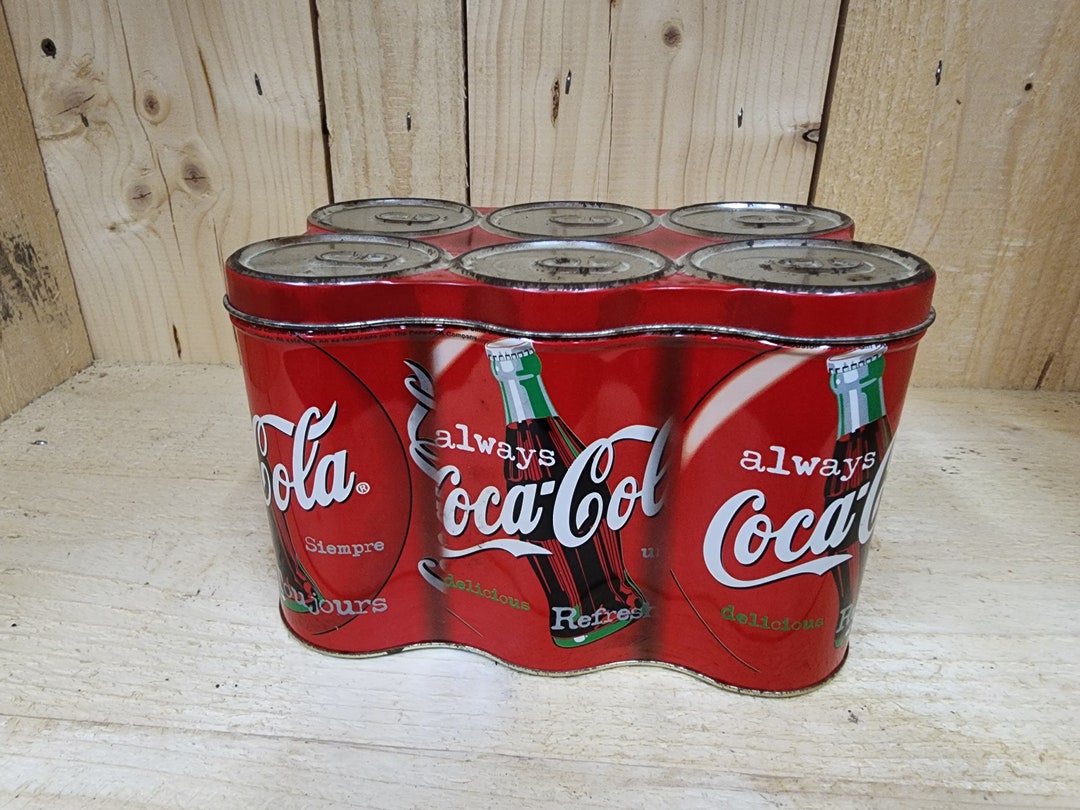 Vintage Coca-cola Six Pack Tin - Coke - Item #5417-1 - Etsy