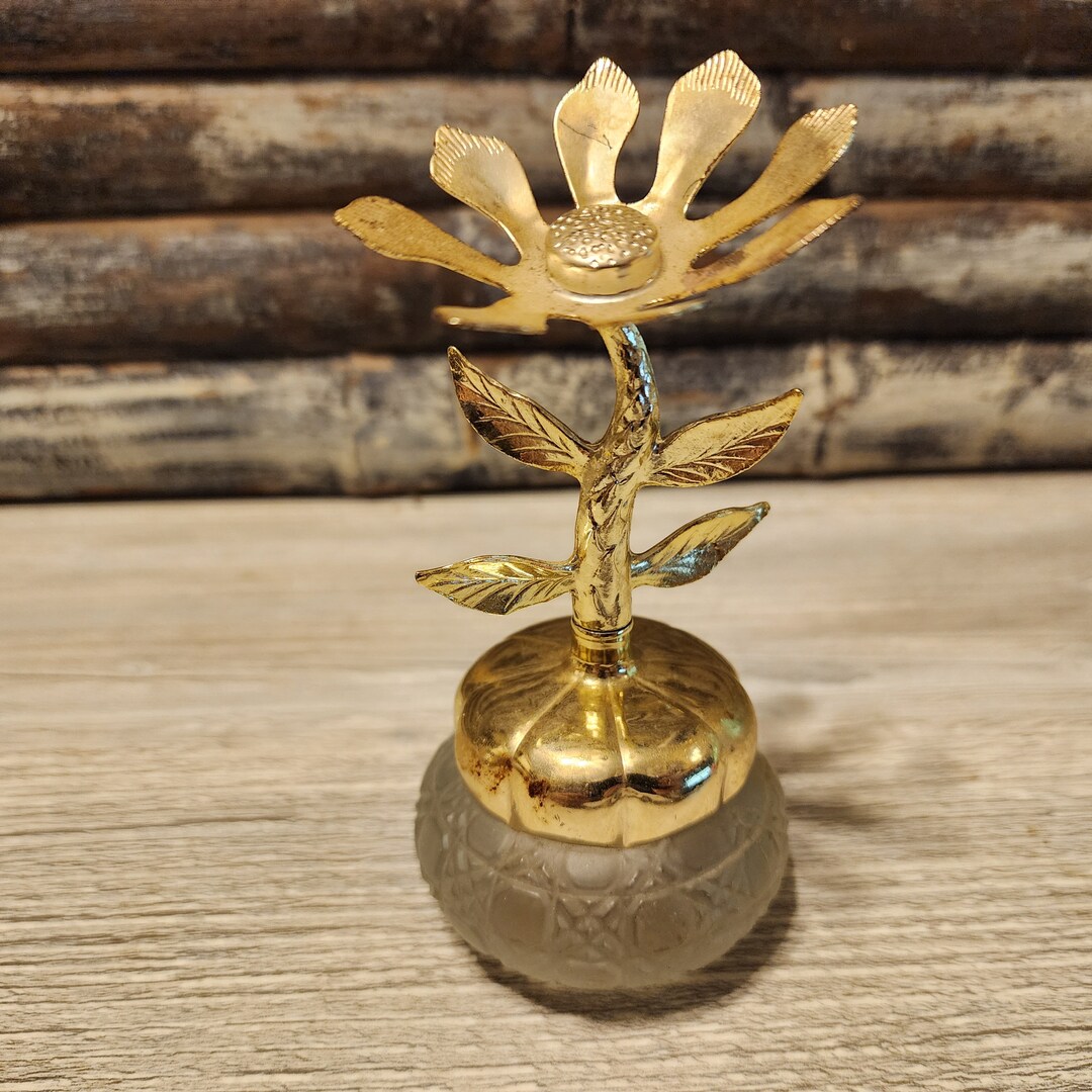 Vintage Avon Keepsake Cream Sachet Bottle Flower Trinket Box Empty ...