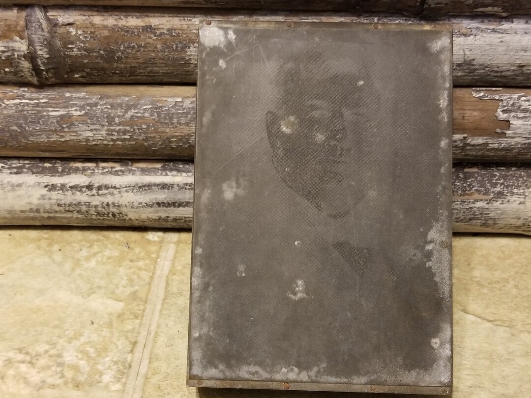 Letterpress Type Printer Blocks Metal Negative Man Item 4157-24 - Etsy