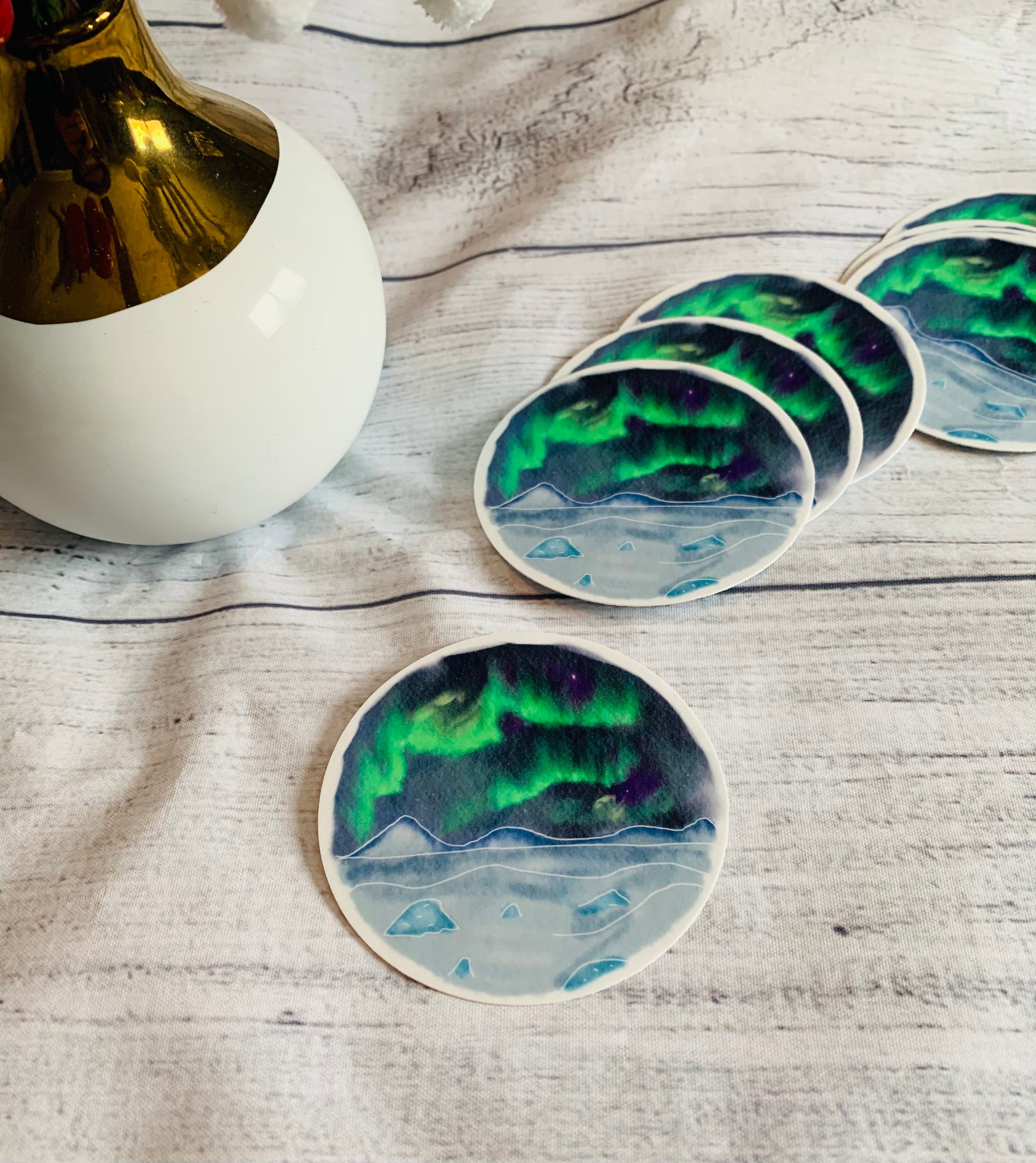 Aurora Borealis Sticker - Etsy