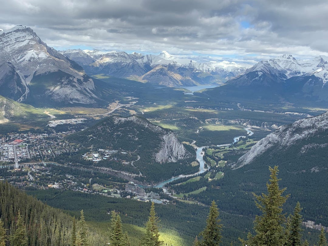 Gondola, Banff, Canada, Wide Shot, Nature - Etsy