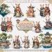 Fairytale Samurai Warrior Mice Watercolor Clipart, Fairytale Clipart ...