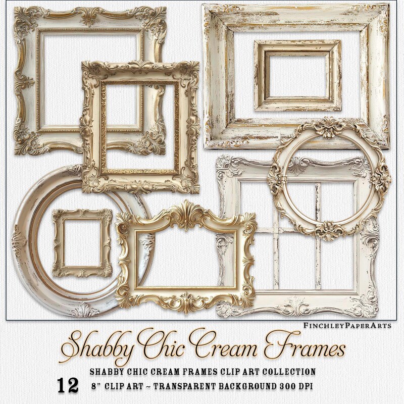 Shabby Chic Frames - Etsy