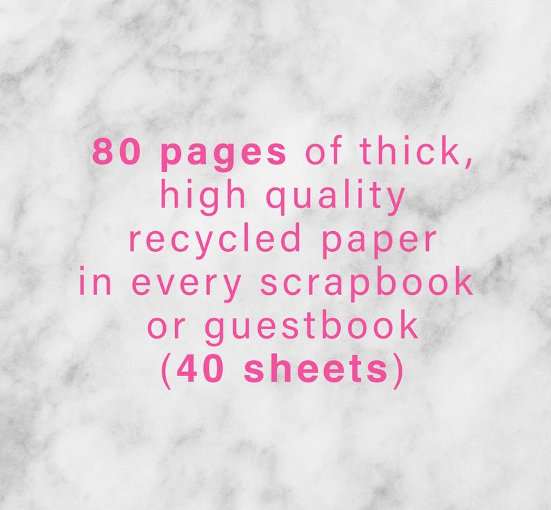 Custom Text Scrapbook / Customised Text Personalised Scrapbook - Etsy UK