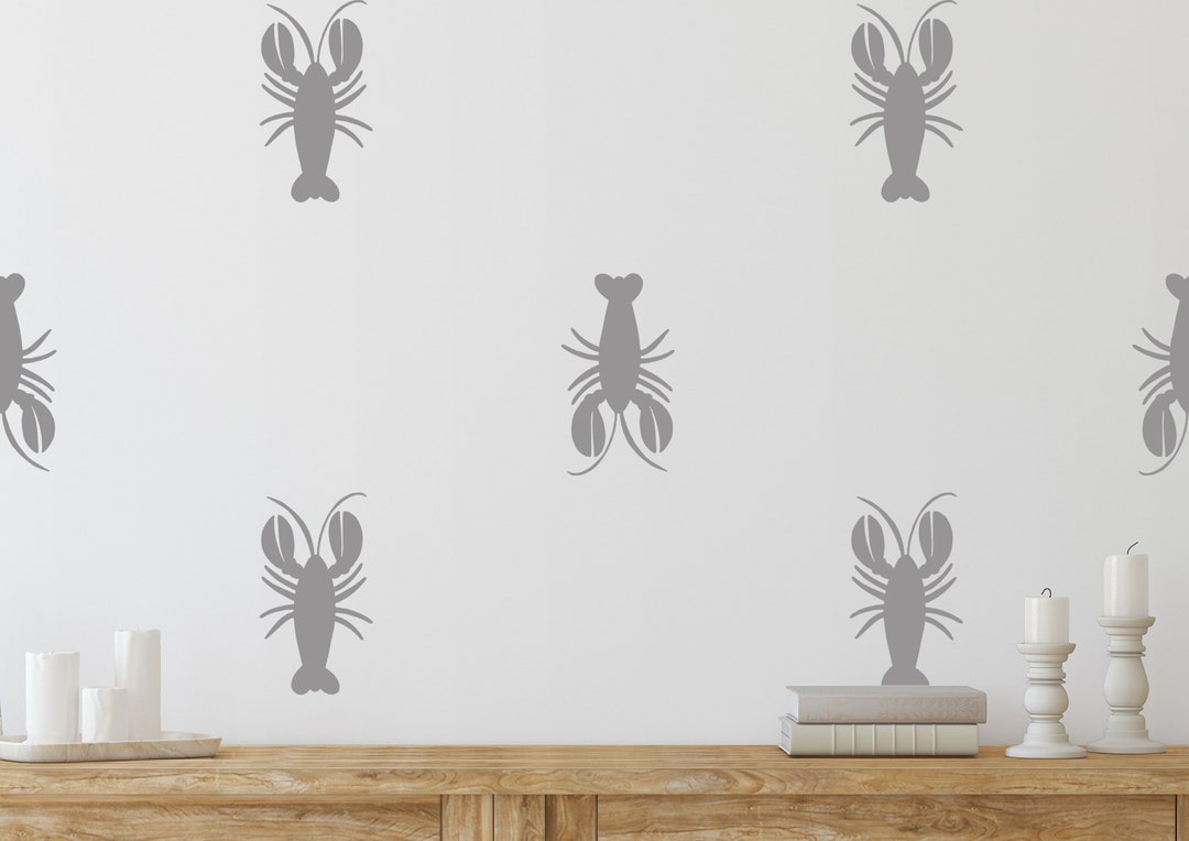 Lobster Wall Decals - Etsy