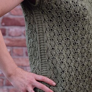 Tenby - A Lace Tee Knitting Pattern by Faye Perriam-reed | Knitted Lace ...
