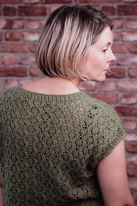 Tenby - A Lace Tee Knitting Pattern by Faye Perriam-reed | Knitted Lace ...