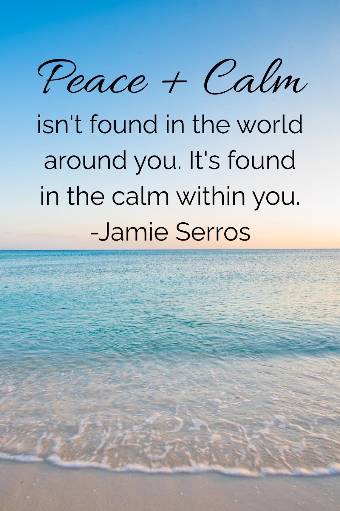 Personalized Mindfulness Quote Canvas: Calming Meditation Room Wall Art ...
