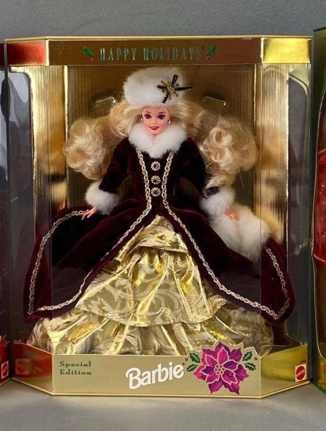 1996 Happy Holidays Barbie NIB - Etsy