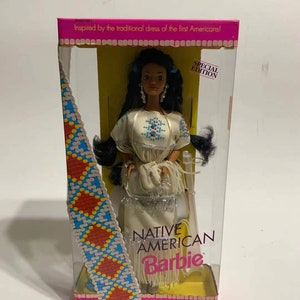 Native American Barbie - Etsy