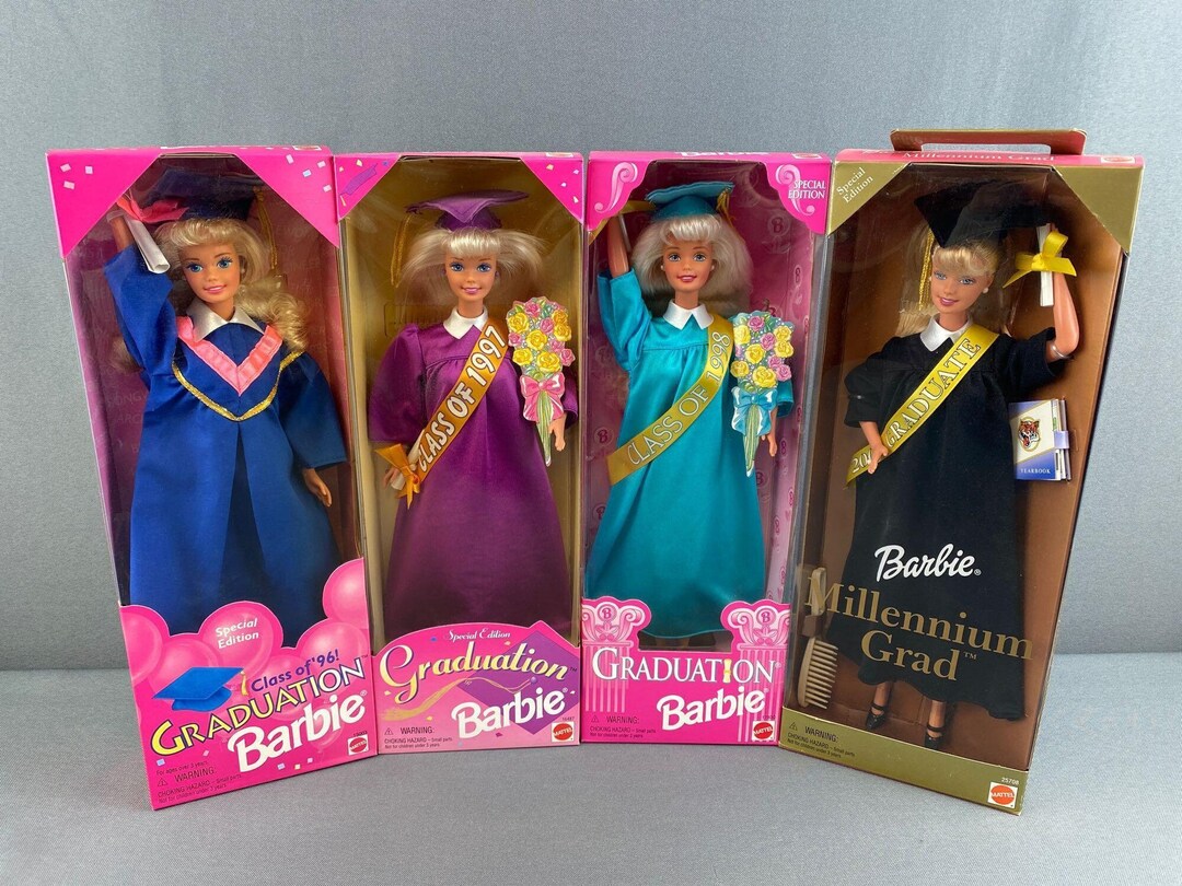 Vintage Graduation Barbies - Choose From 1996-2004 - Etsy