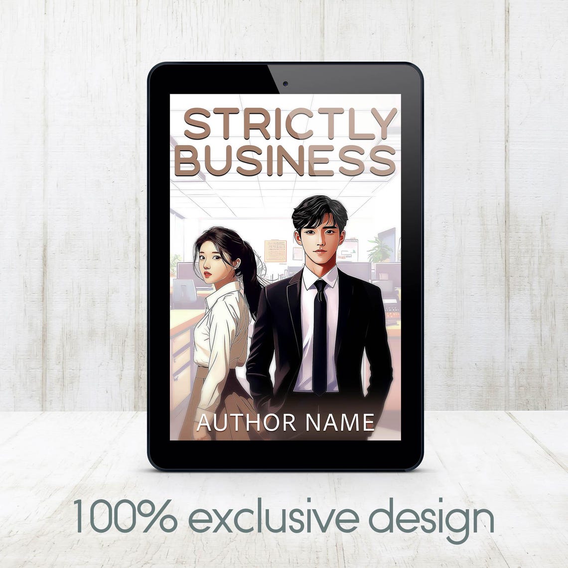 Premade Romance Comedy Book Cover, Cute Ebook Design, Romcom Story ...