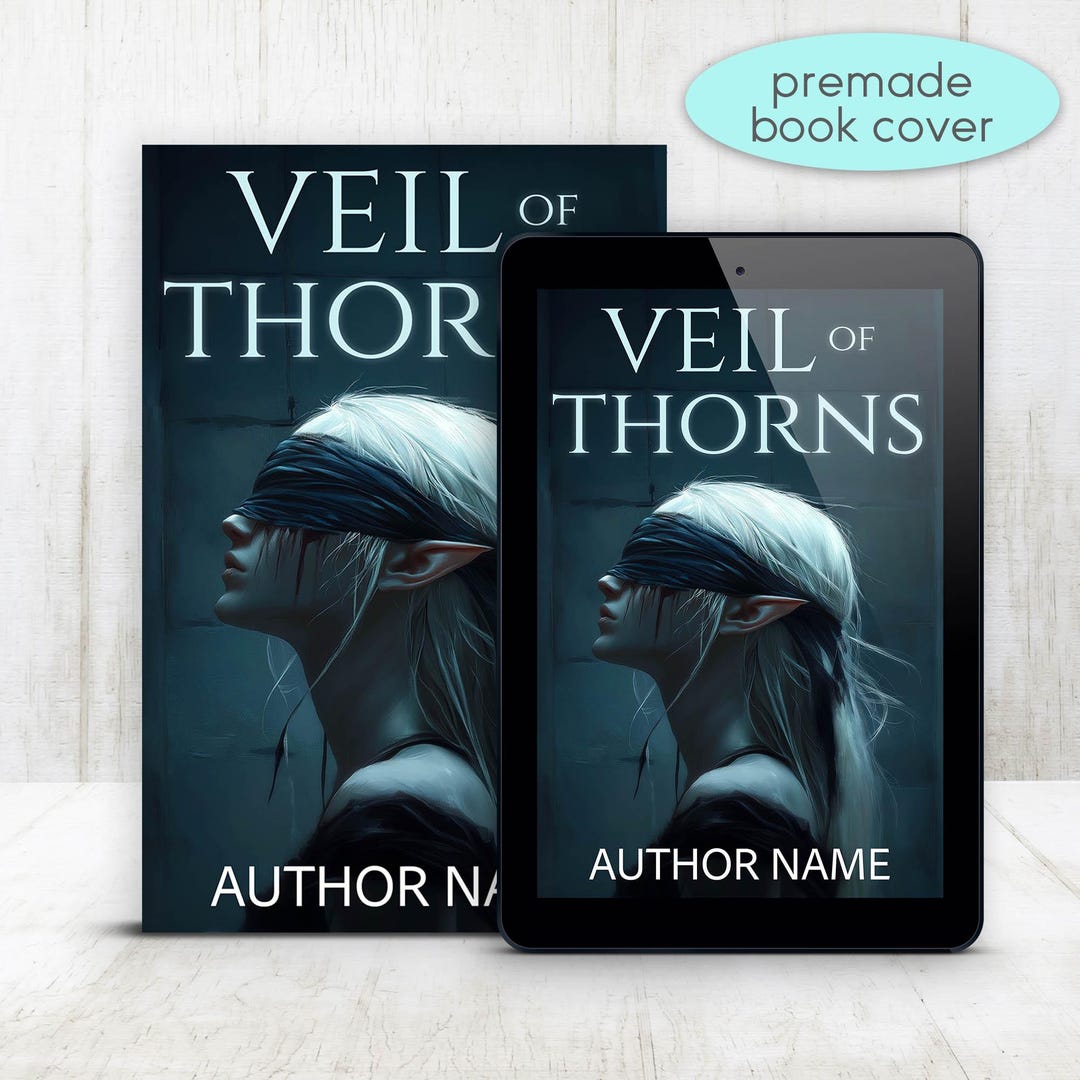 Premade Fantasy Book Cover, Digital Ebook Design, Digital Download ...