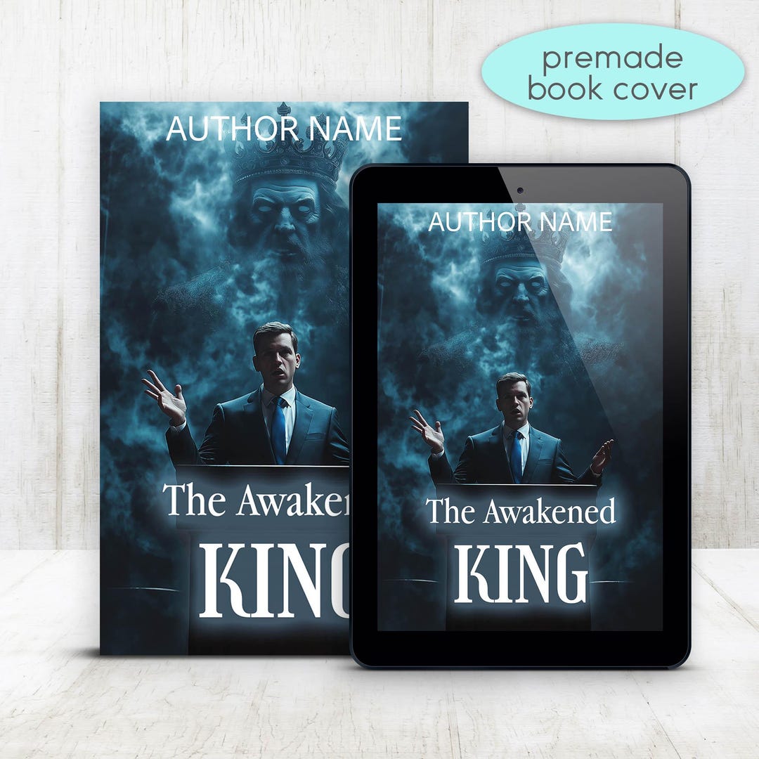 Premade Dark Fantasy Ebook Cover: Political Thriller Design - Etsy