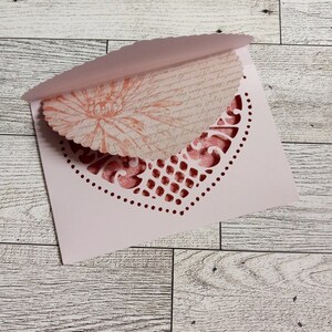 2312 Fancy Note Card *multiple Cutting Machine Formats* - Etsy
