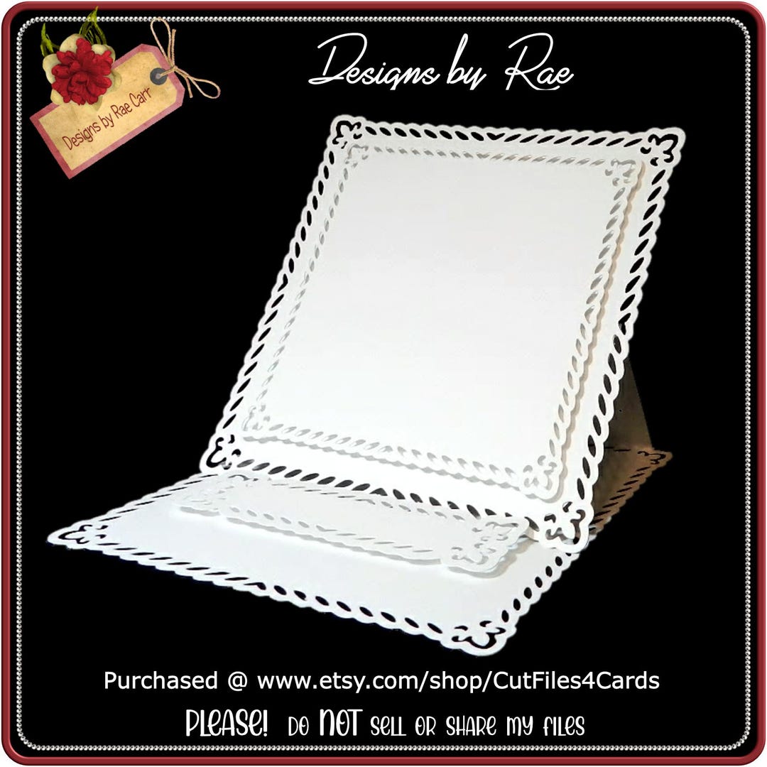 897 Beautiful Edge Easel *multiple MACHINE Formats* - Etsy