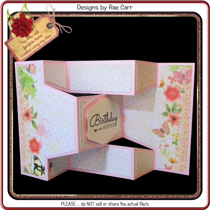 967 Shutter Fold Greeting Card multiple MACHINE Formats - Etsy