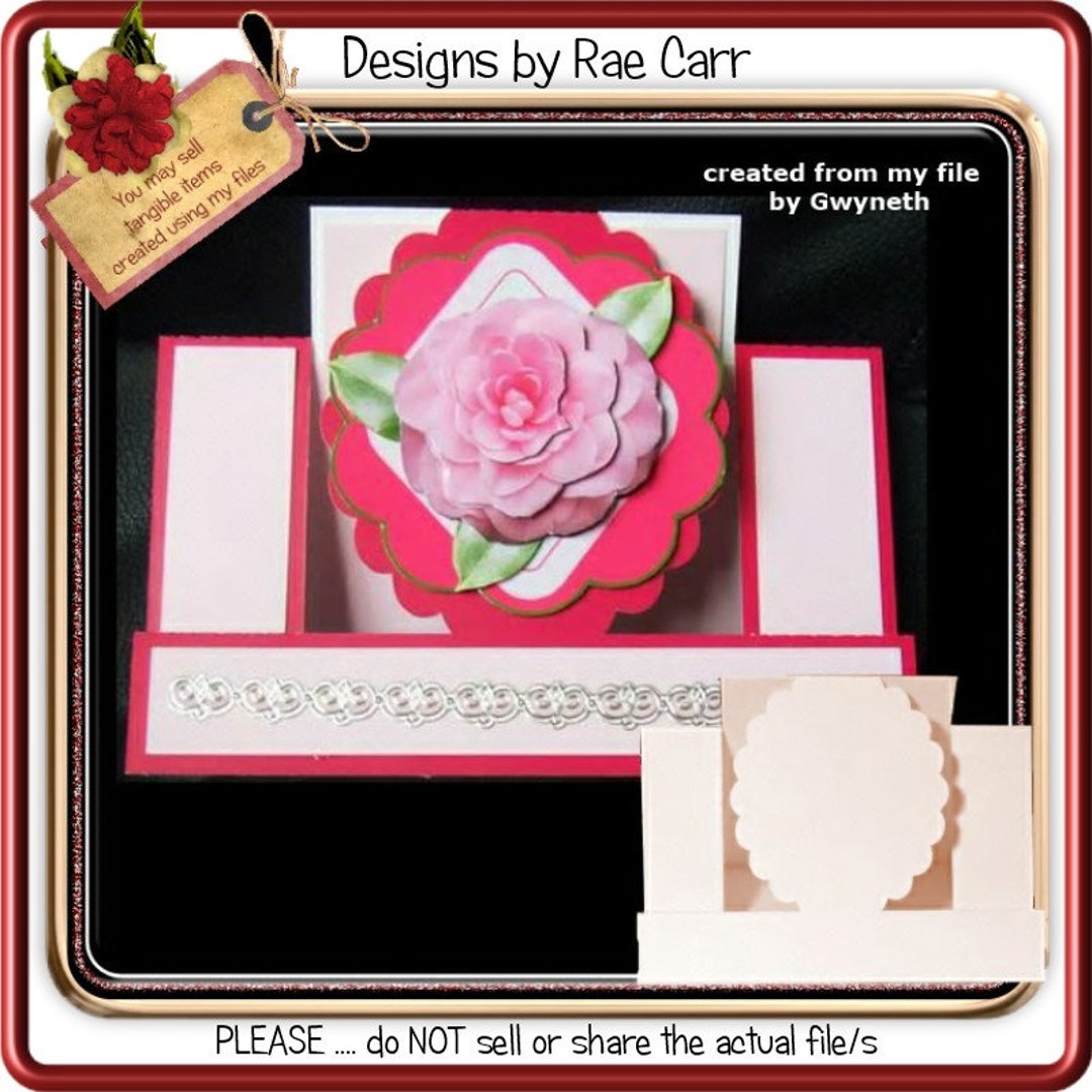 260 Round Step Card - Etsy