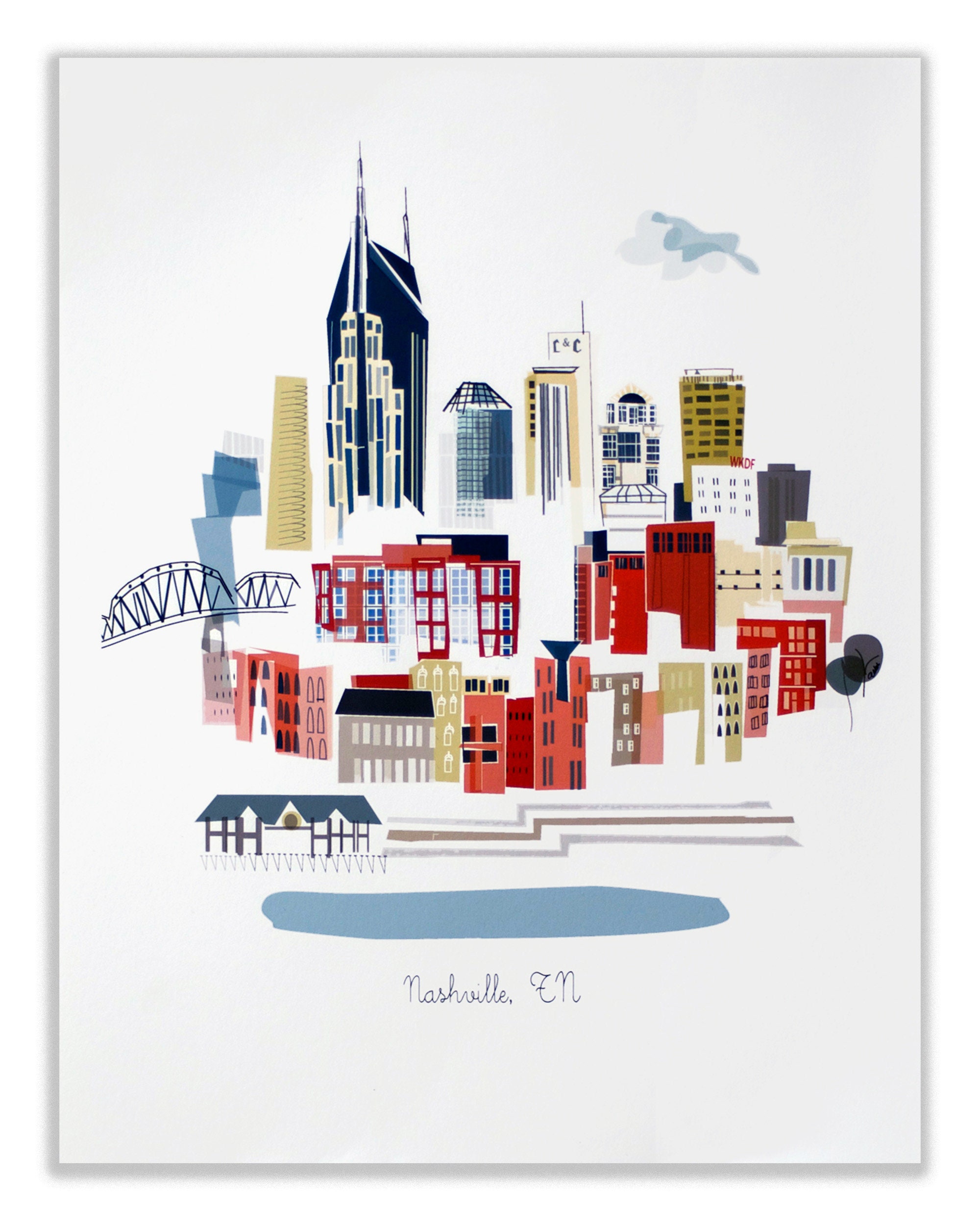 City Buildings Art