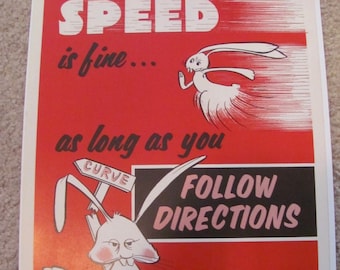 Work safety poster | Etsy