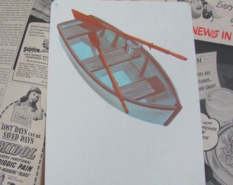 Boat Flash Card - Etsy