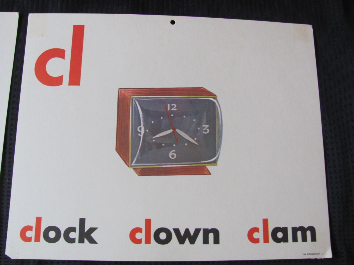 Old School Large Flash Card Poster - Vowels - Choice of Table Kite Star ...