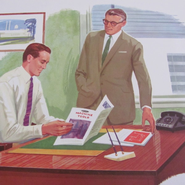 Poster on the Right Course Retro Vintage Safety Work Place ...