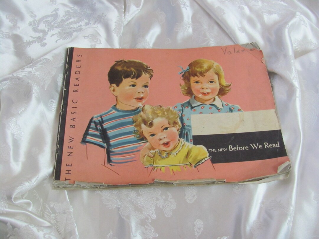Before We Read Basic Reader Book Booklet // - 9" X 12" Circa 1951 ...