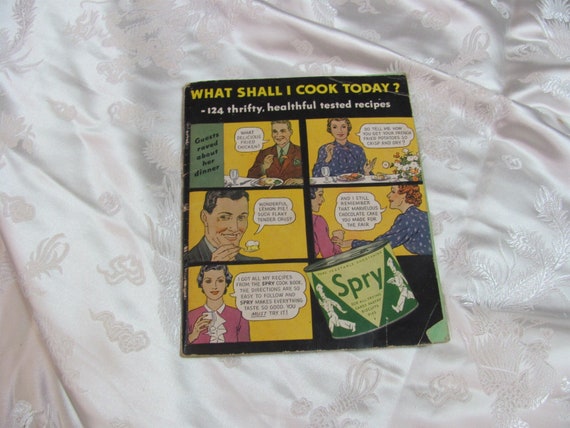 Vintage Recipes Tips // What Shall I Cook Today SPRY - Etsy