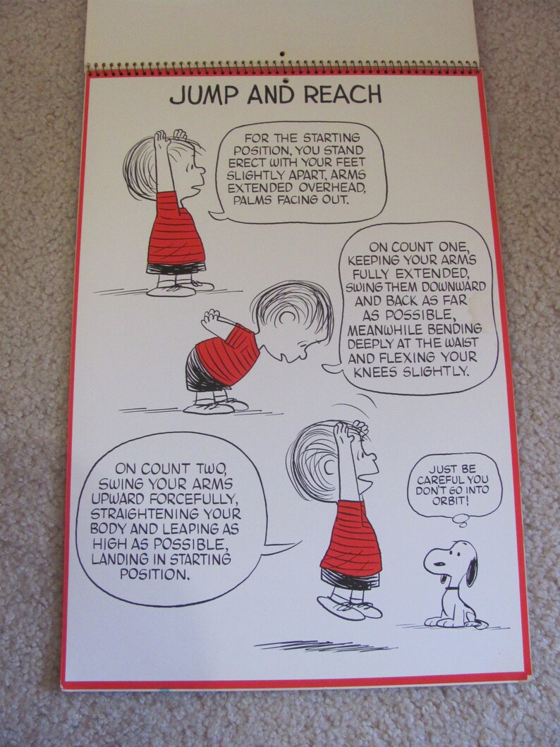 Peanuts Original Vintage School Classroom Poster Circa - Etsy