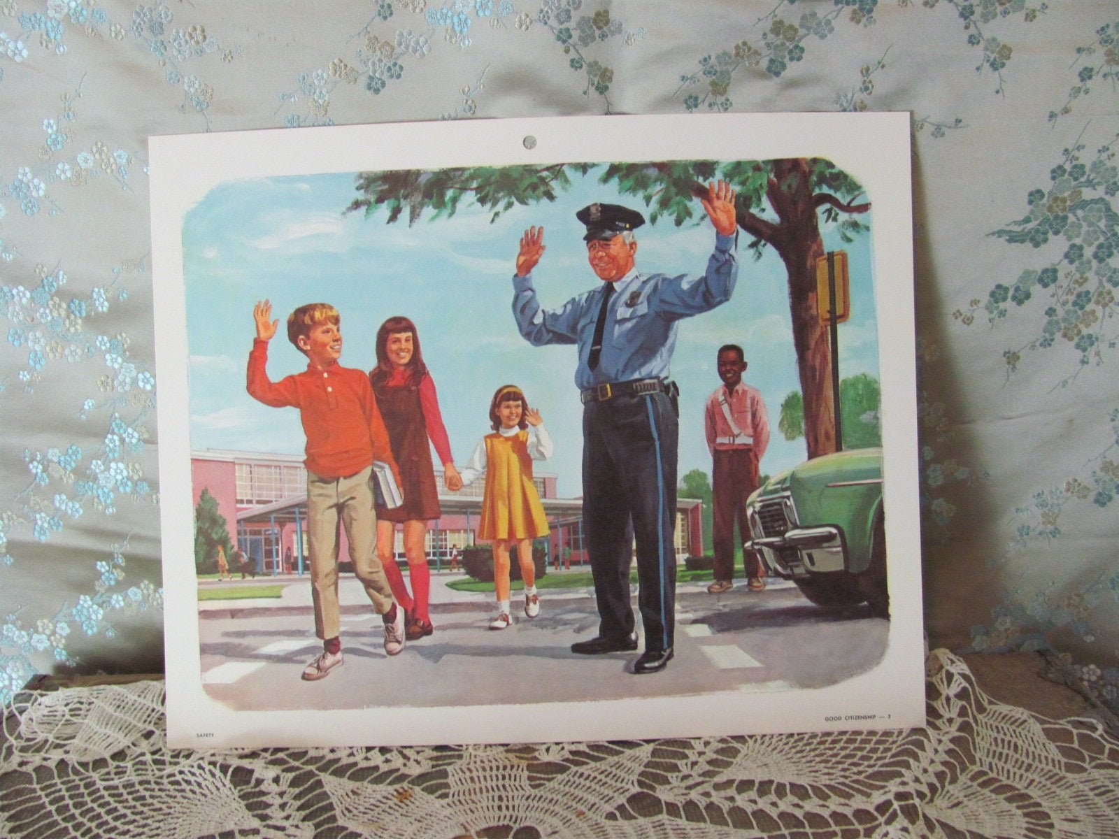 1968 Old School Large Flash Card Poster Prints (2) - Good Citizenship ...