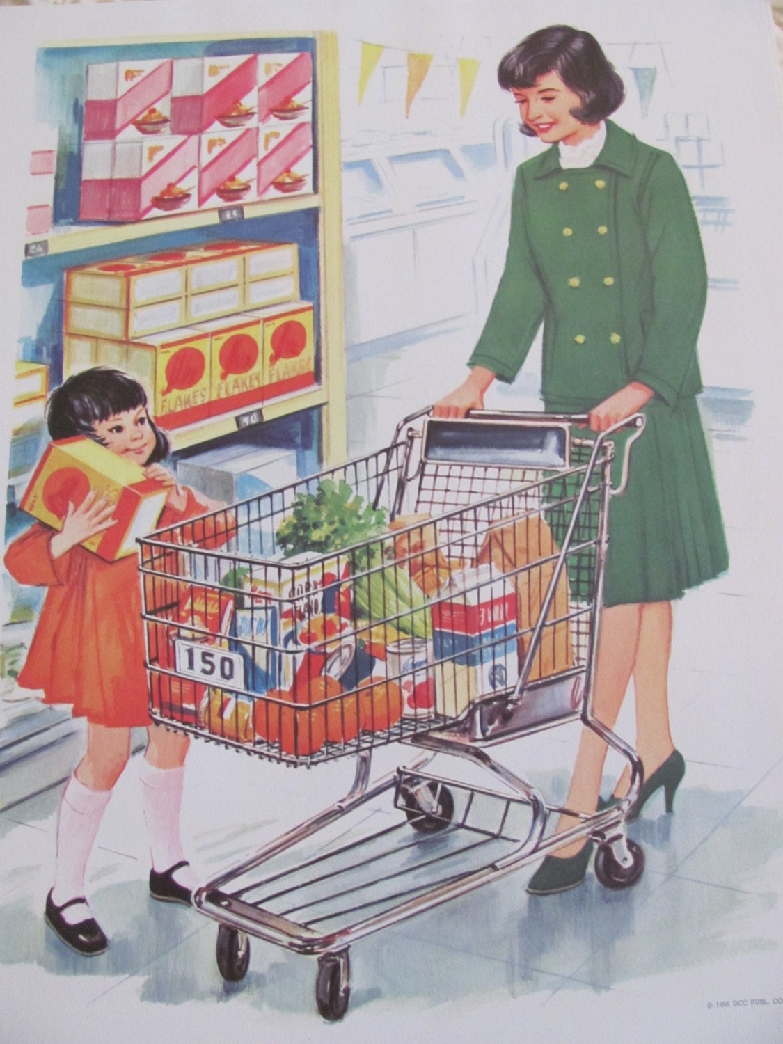 Original Vintage School Classroom Poster Print - Circa 1966 - A Trip to ...