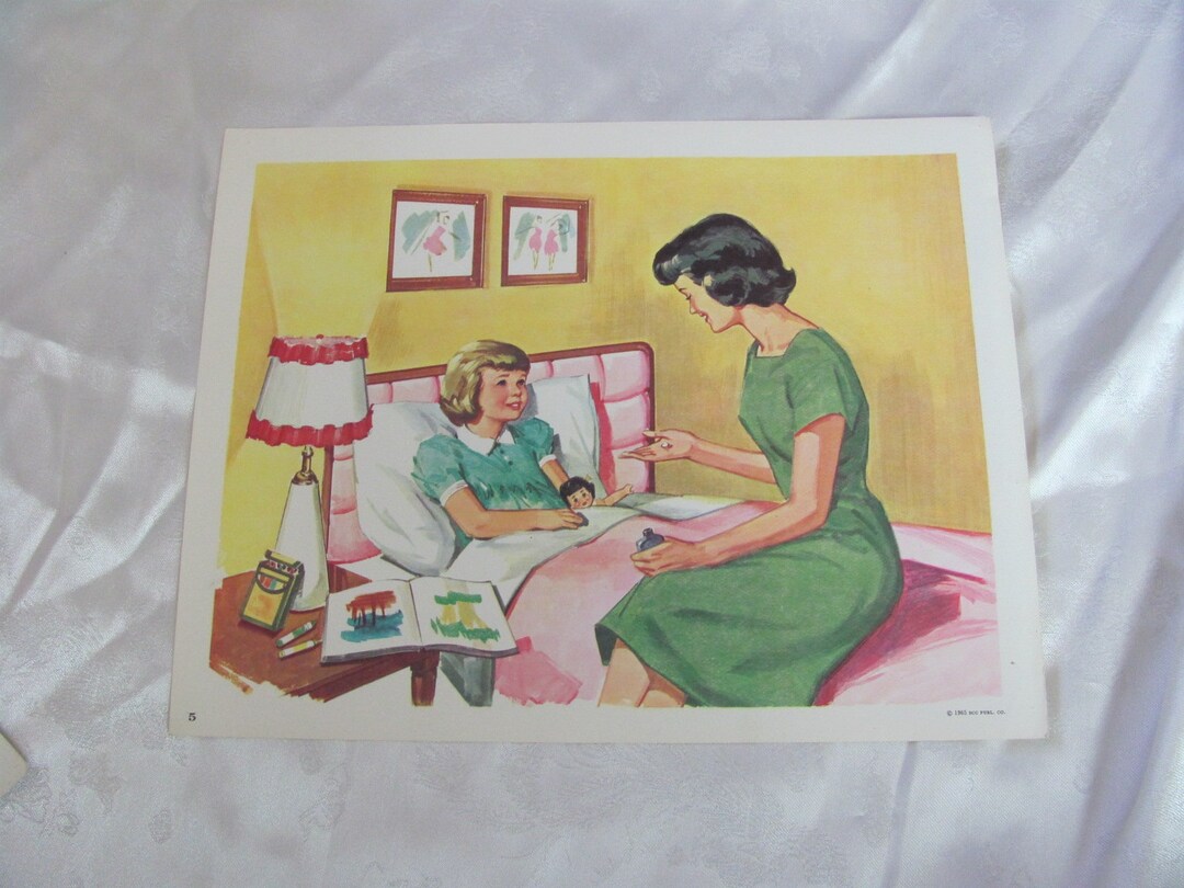 Original Vintage School Classroom Poster Print - Circa 1966 - Mom ...