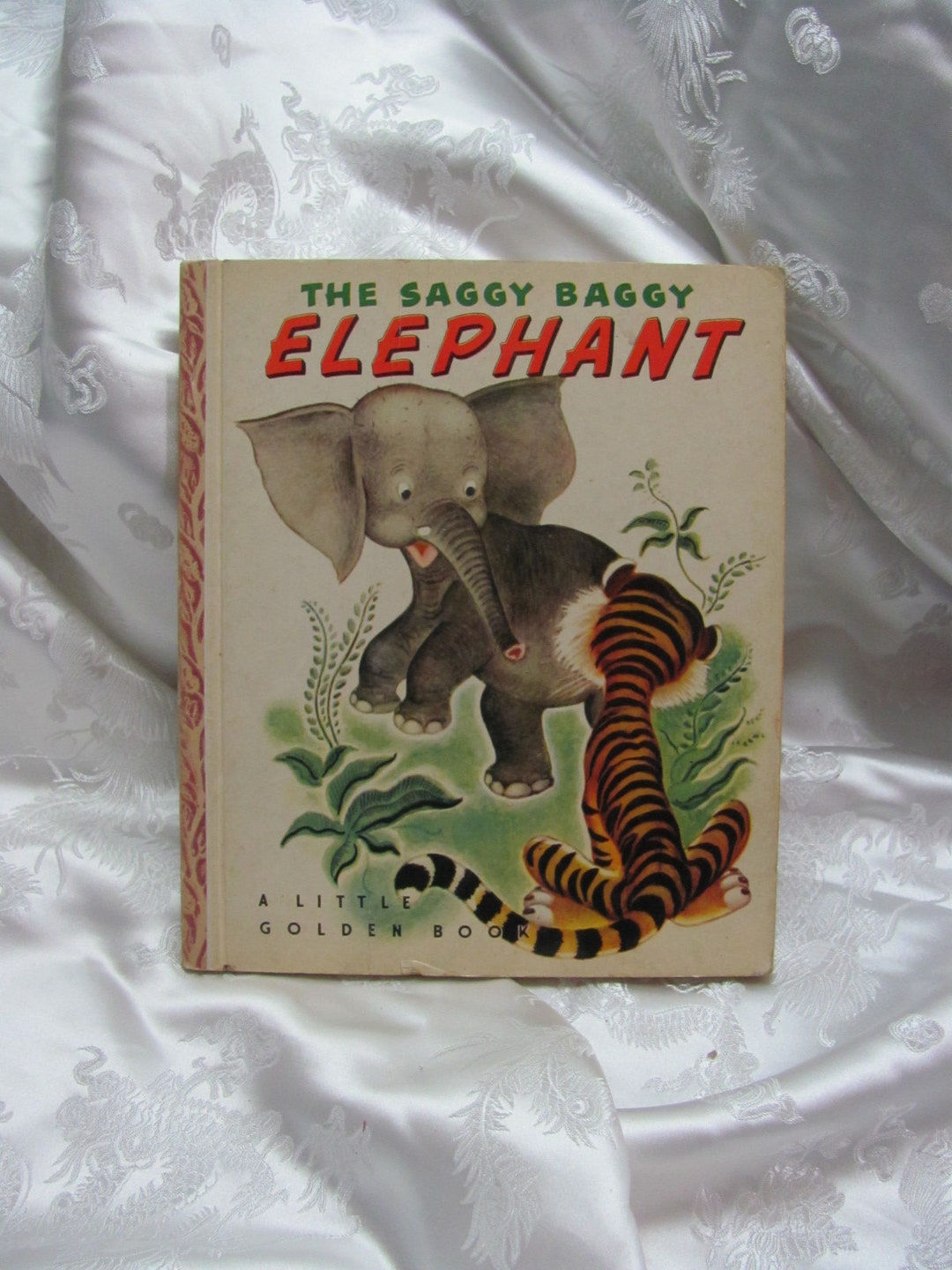 The Saggy Baggy Elephant Vintage Circa 1947 Book K & B Jackson Tengrenn ...
